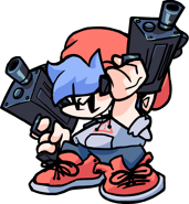 Soft BF with a gun | Funkipedia Mods Wiki | Fandom