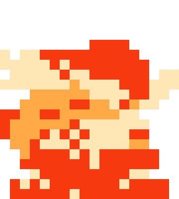 8 Bit Bowser Fire