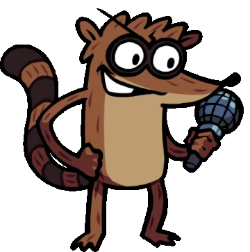 Mordecai And Rigby Hmm Gif