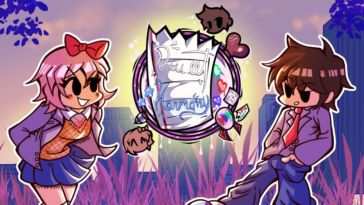FNF: A Doki Doki Disaster!/Sweet Harmony | Funkipedia Mods Wiki | Fandom