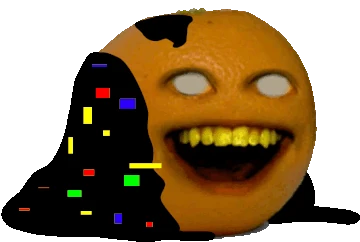 annoying orange coloring pages