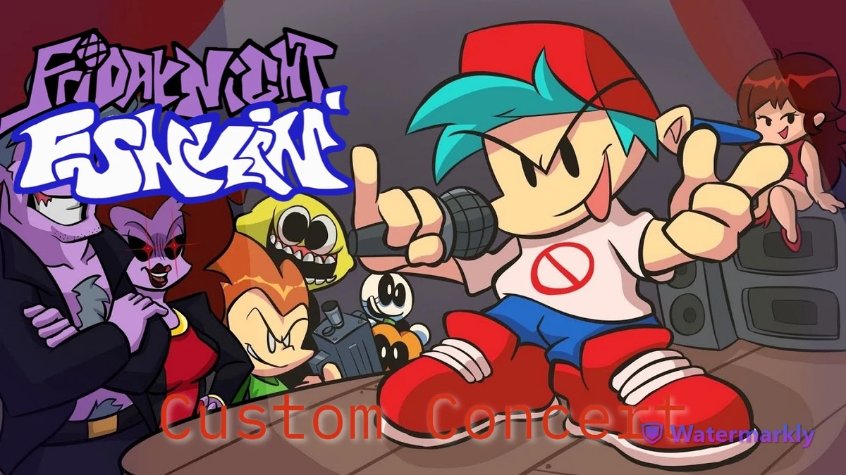 FNF: The Custom Contert | Funkipedia Mods Wiki | Fandom