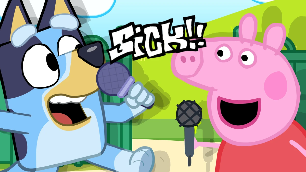 The Bluey v Peppa Sing-Off | Funkipedia Mods Wiki | Fandom