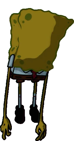 Spongebob Dehydrated Gif