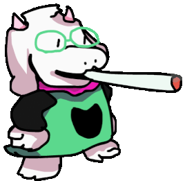 Ralsei smoking a fat blunt | Funkipedia Mods Wiki | Fandom