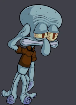 Sad Squidward Gif