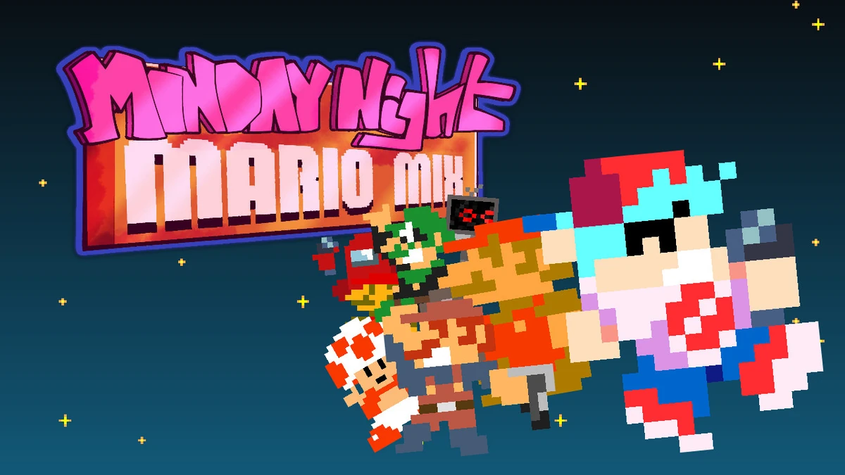 Monday Night Mario Mix | Funkipedia Mods Wiki | Fandom