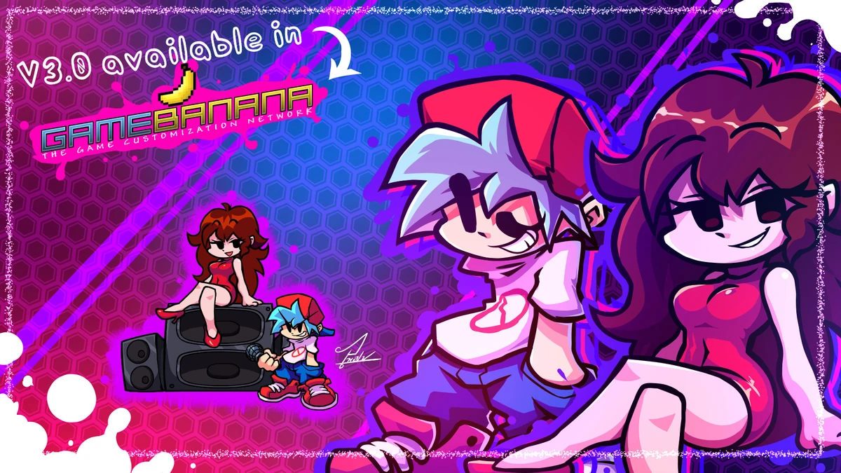 Reanimated BF and GF (P-halv) | Funkipedia Mods Wiki | Fandom