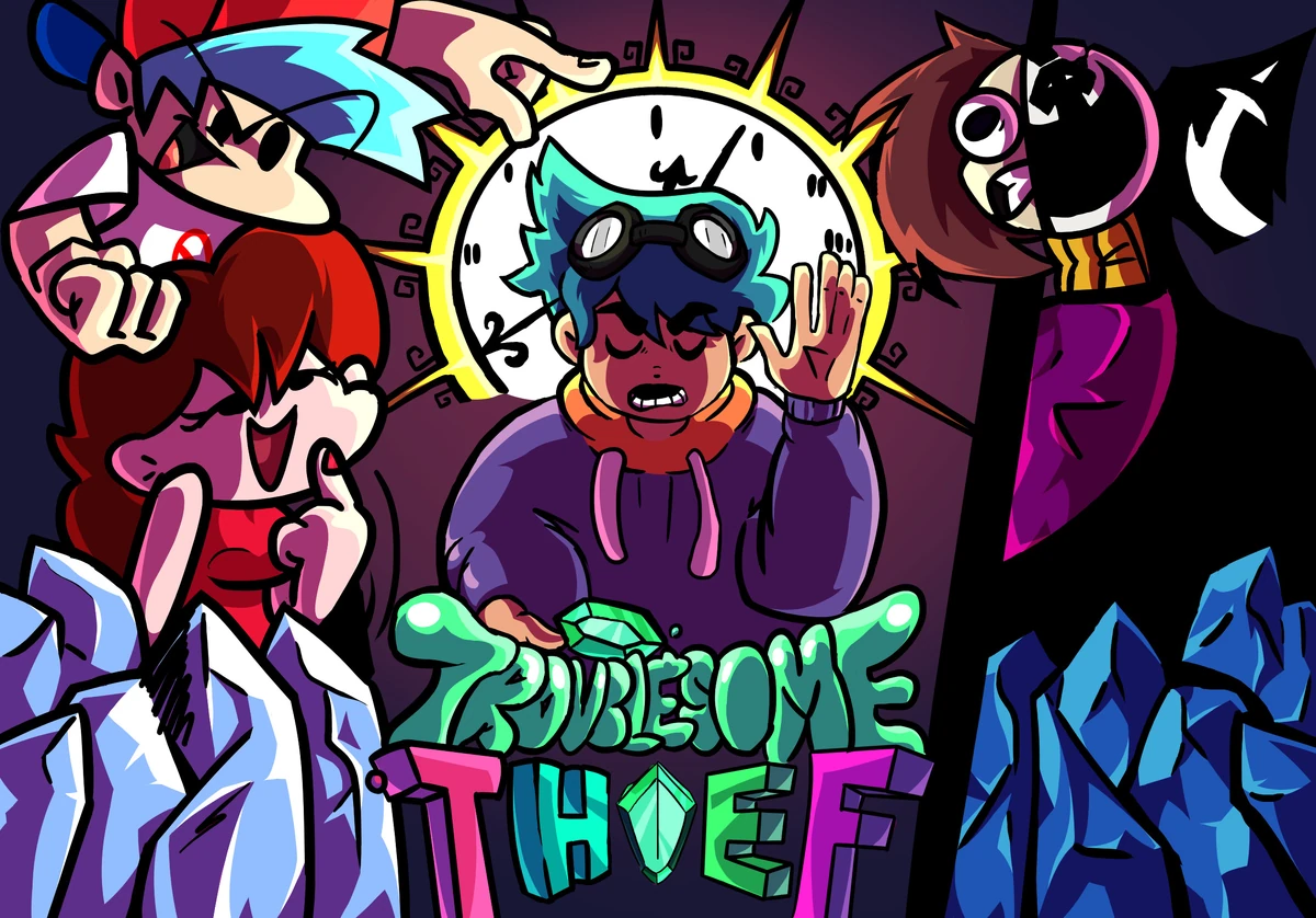 Troublesome Thief (Vs. Noke) | Funkipedia Mods Wiki | Fandom