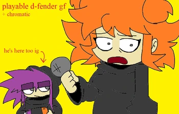 Tails Gets Trolled/Playable D-Fender GF | Funkipedia Mods Wiki | Fandom