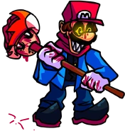 Mario's Madness D-side | Funkipedia Mods Wiki | Fandom