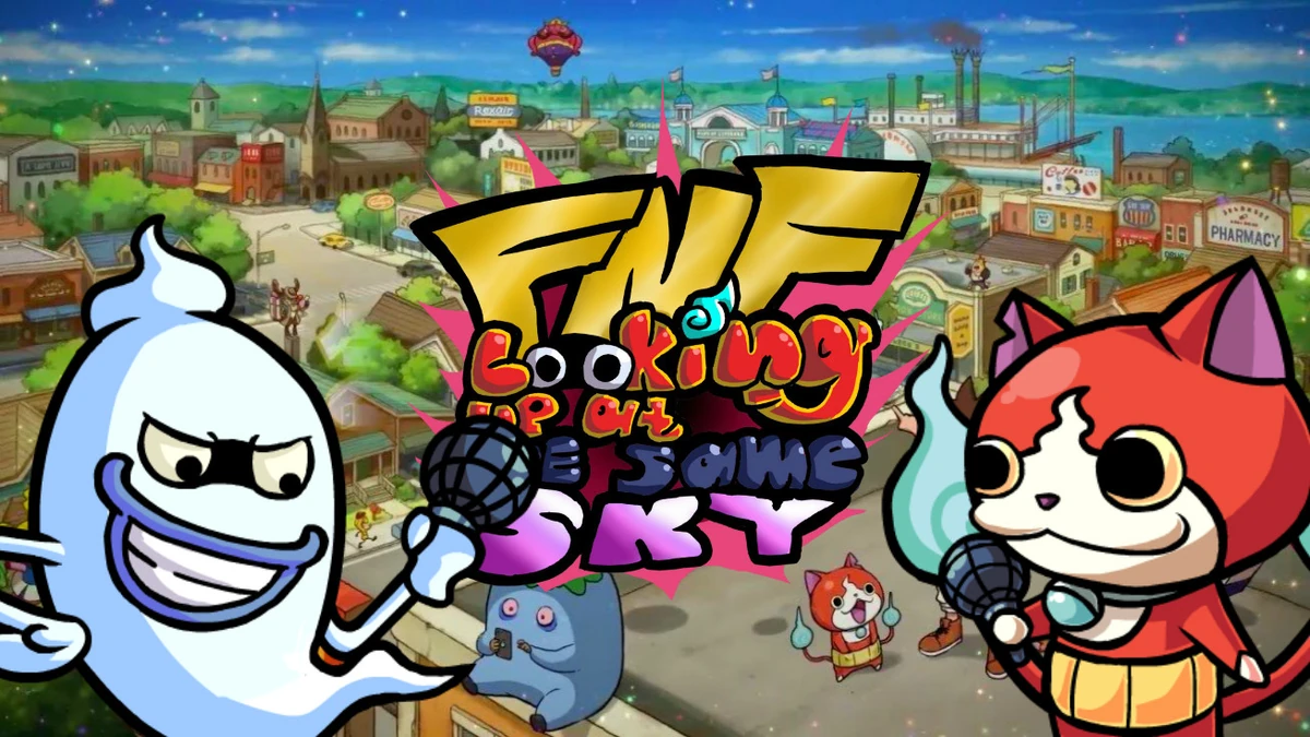 FNF: Looking Up at the Same Sky (VS. Yo-kai Watch) | Funkipedia Mods ...