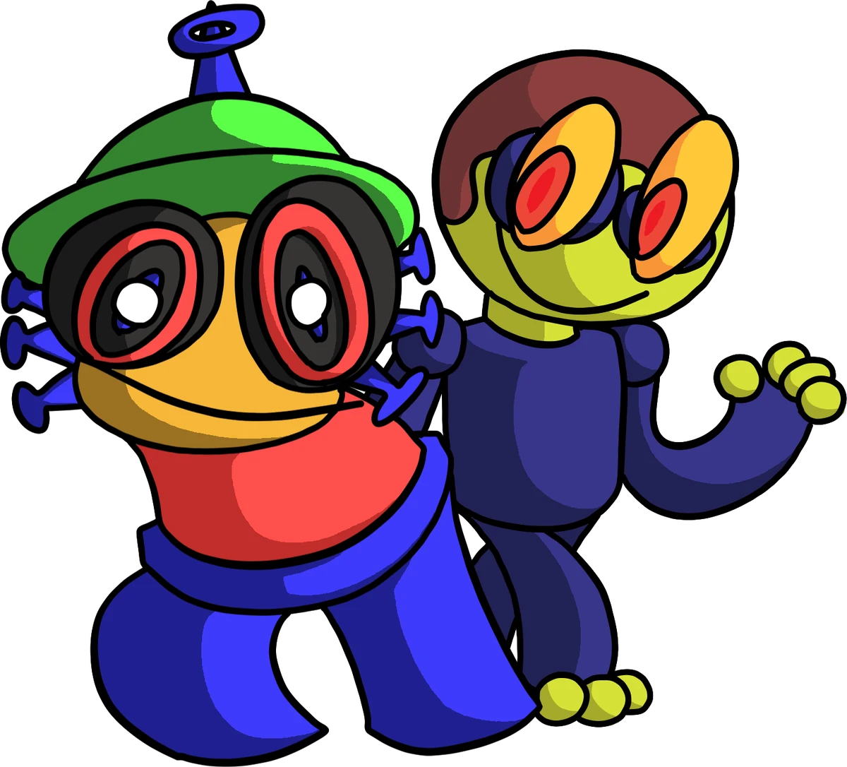 Vs. Dave and Bambi: Golden Apple/Characters (Overworld) | Funkipedia ...