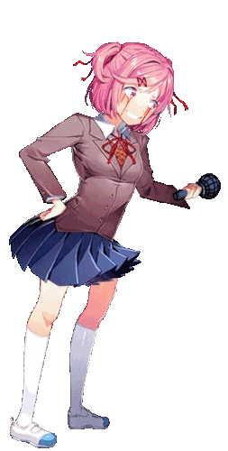 Natsuki (TheHoodedMan) | Funkipedia Mods Wiki | Fandom