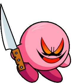 Devil Kirby Gif