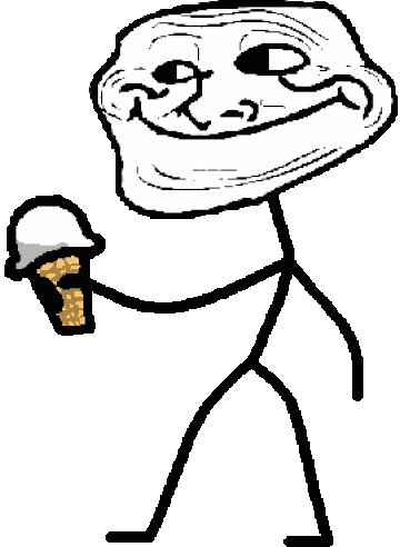 Troll Face U Mad Gif