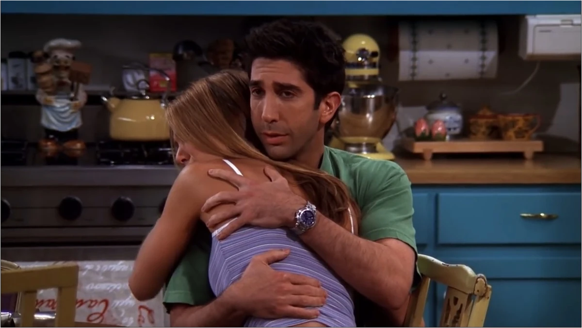 The One Where Ross Hugs Rachel | Friends Central | Fandom
