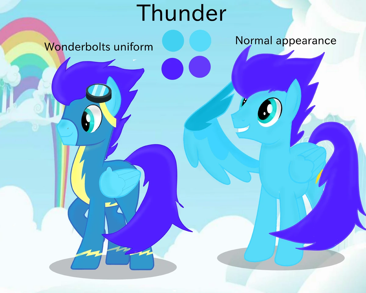 Thunder | My Little Pony: Friendship is Magic Fanon Wiki | Fandom