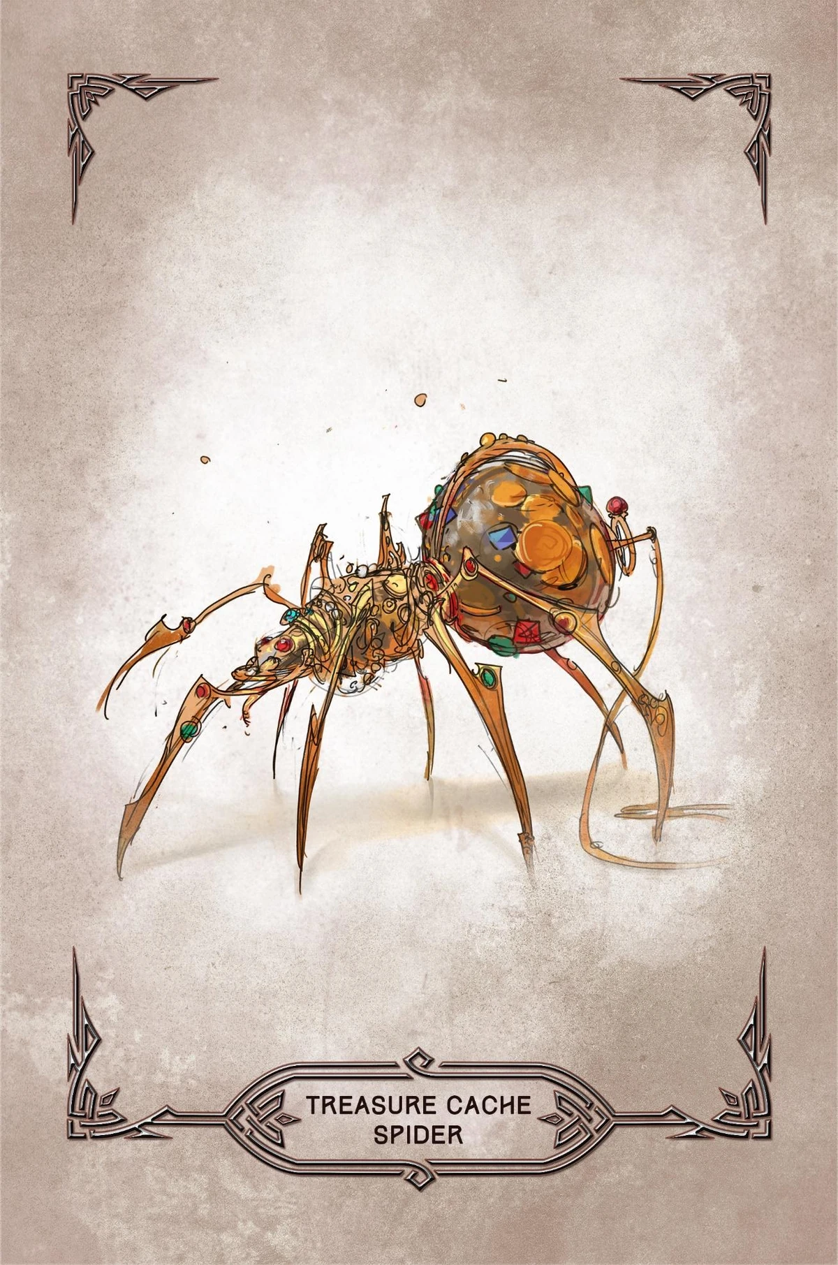 Treasure Cache Spider | Frith Chronicles Wiki | Fandom