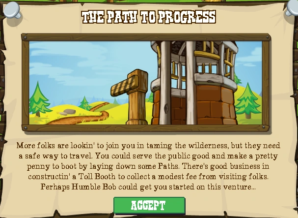 The Path to Progress | FrontierVille Wiki | Fandom