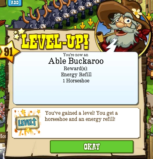 Level 91 | FrontierVille Wiki | Fandom