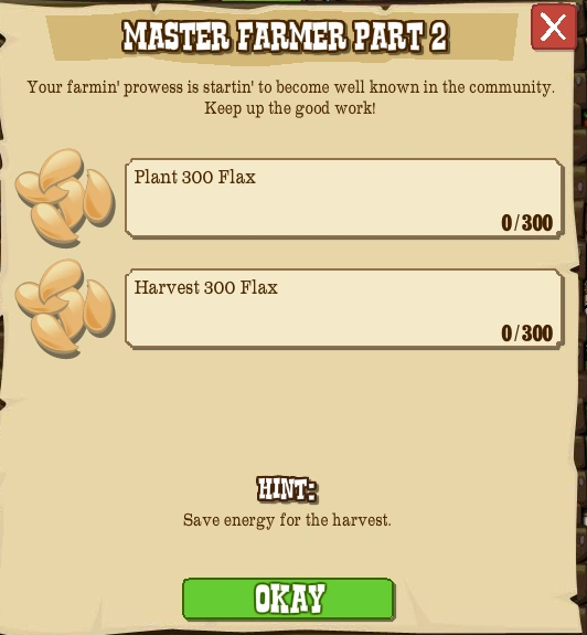 Become a Master Farmer II | FrontierVille Wiki | Fandom