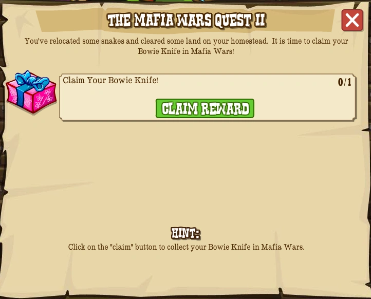 The Mafia Wars Quest 2 | FrontierVille Wiki | Fandom