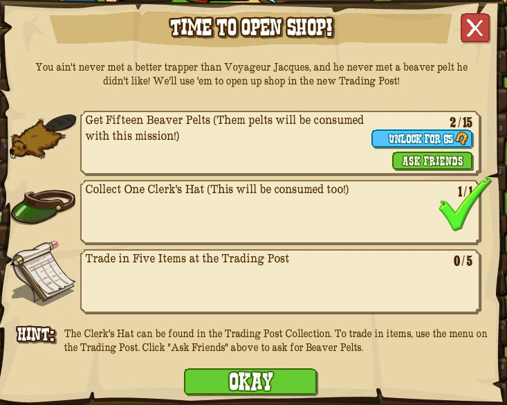 Trading Post, Part IV of IV | FrontierVille Wiki | Fandom