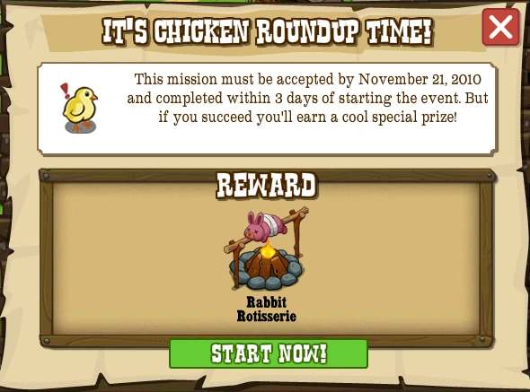 It's Chicken Roundup Time! | FrontierVille Wiki | Fandom