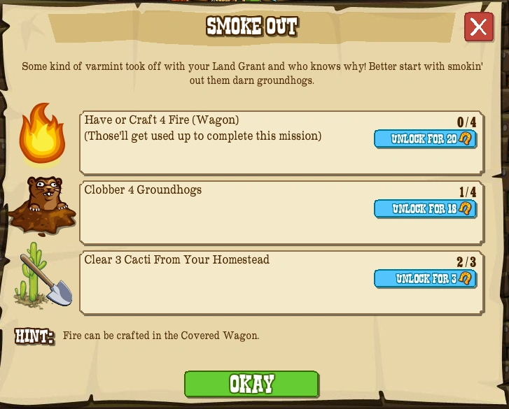 Smoke Out | FrontierVille Wiki | Fandom