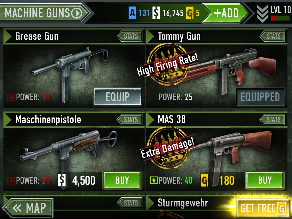 Tommy Gun | Frontline Commando: D-Day Wiki | Fandom