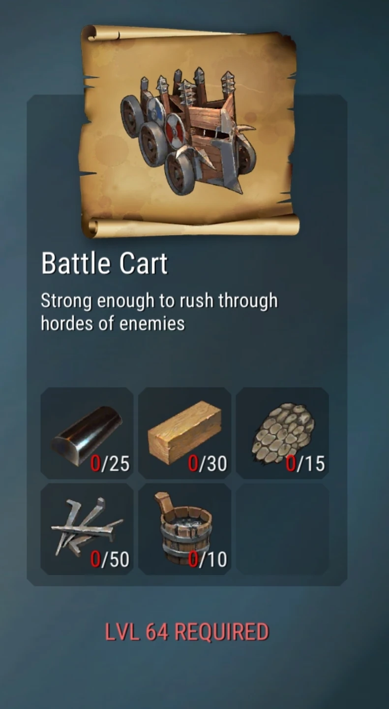 Battle Cart | Frostborn: Coop Survival Wiki | Fandom