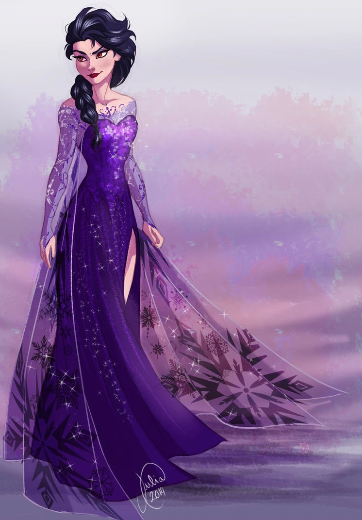 Fanart de Evil Elsa | Wikia Frozen Decisiones de Amor | Fandom