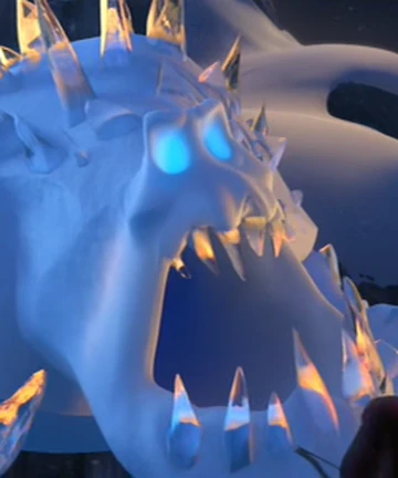 Frozen Snow Monster