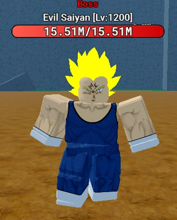 Evil Saiyan (boss) | Anime Fruit Wiki | Fandom