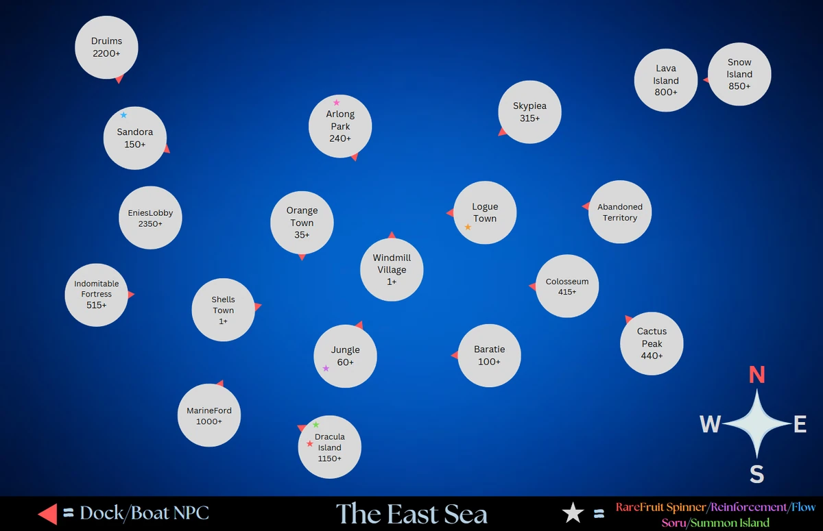 East Sea | Fruit Seas Wiki | Fandom