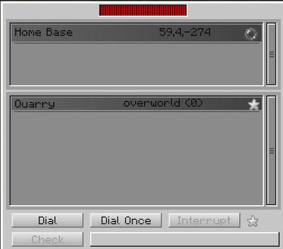 Dialing Device (RFTools) - Official Feed The Beast Wiki