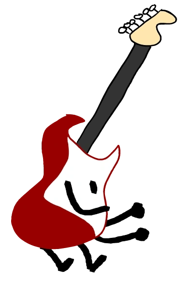 Electric Guitar | Find the BFB Characters Wiki | Fandom