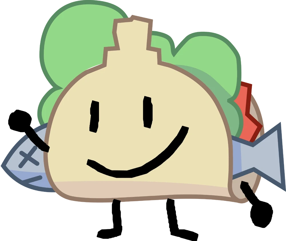 Taco With Tophat | Find the BFB Characters Wiki | Fandom