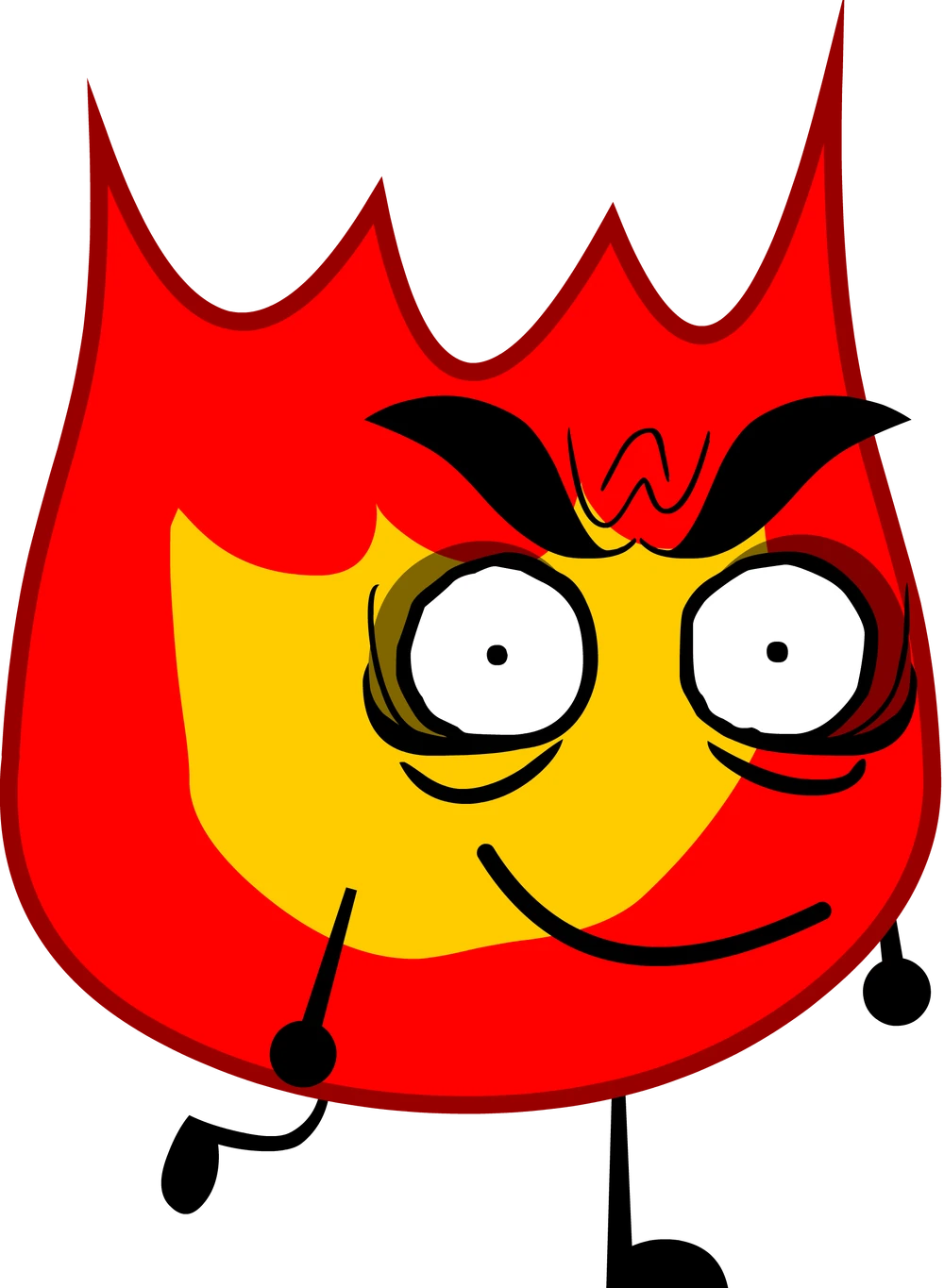 Evil Firey | Find the BFB Characters Wiki | Fandom