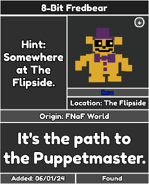 8-Bit Fredbear | Find the FNAF Character! Wiki | Fandom