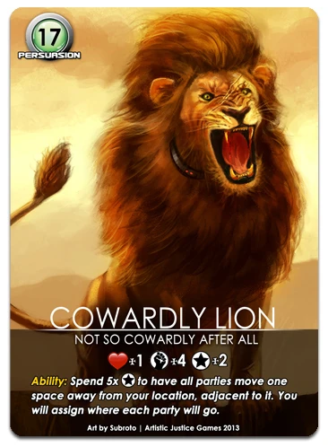 Cowardly Lion | Fairytale Games Wiki | Fandom