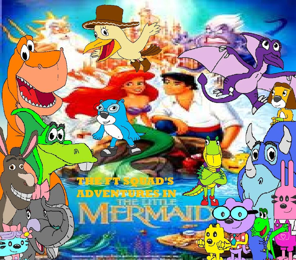 The FT Squad's Adventures in The Little Mermaid | The FT Squad Wiki ...
