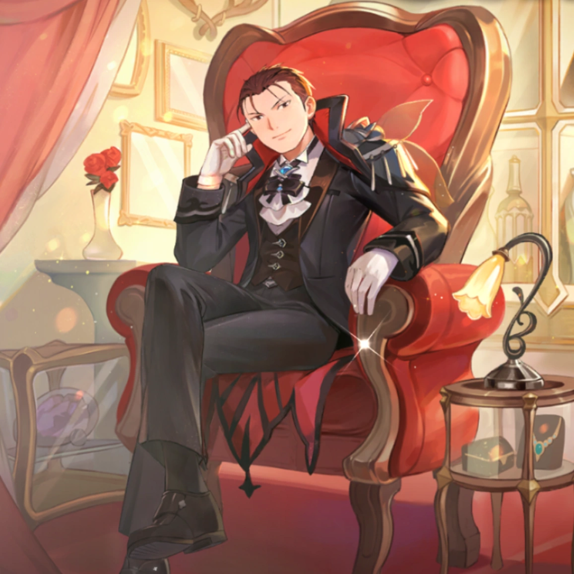 SSR Gold Valentines Roy Mustang | Fullmetal Alchemist Mobile Wiki | Fandom