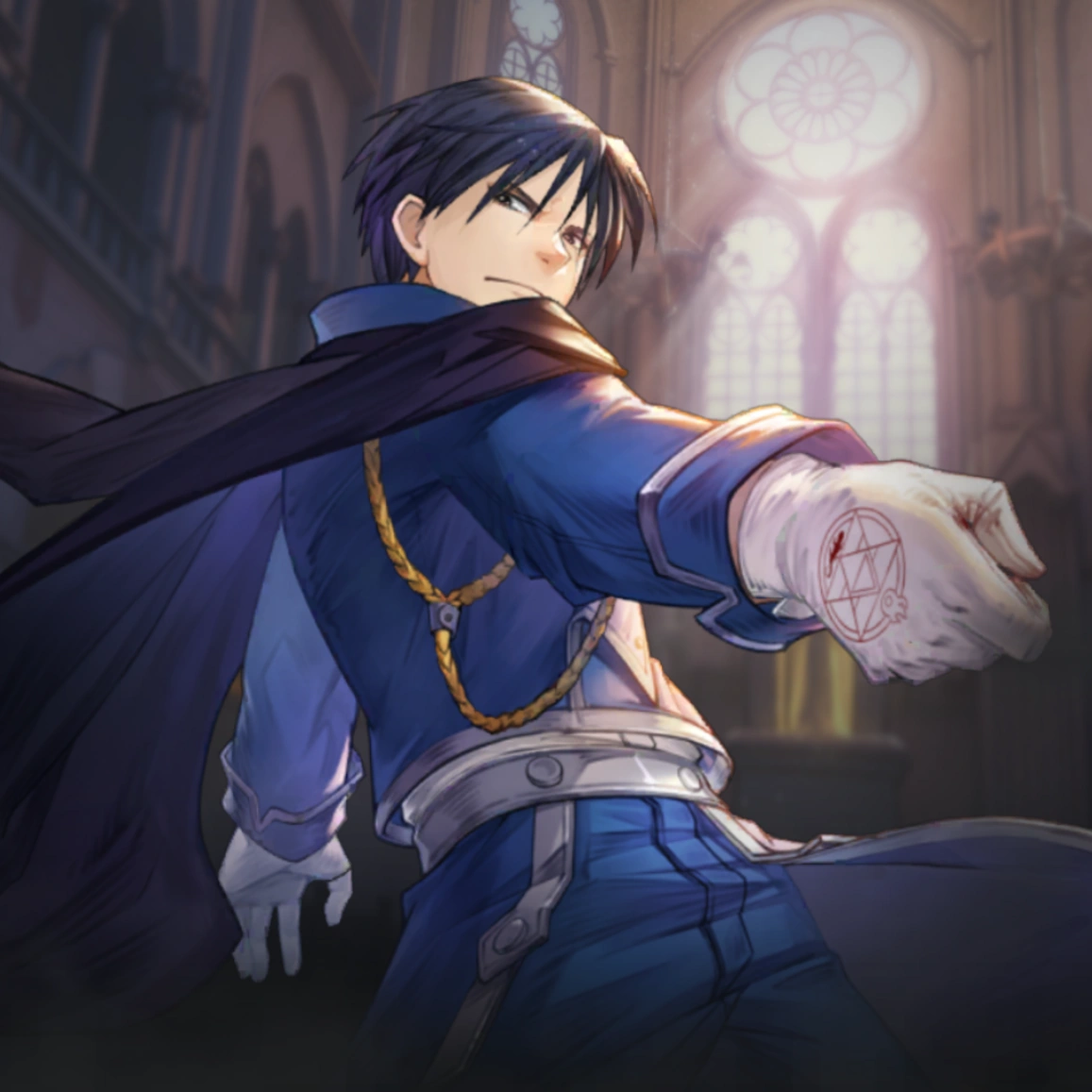 SSR Gold Roy Mustang | Fullmetal Alchemist Mobile Wiki | Fandom