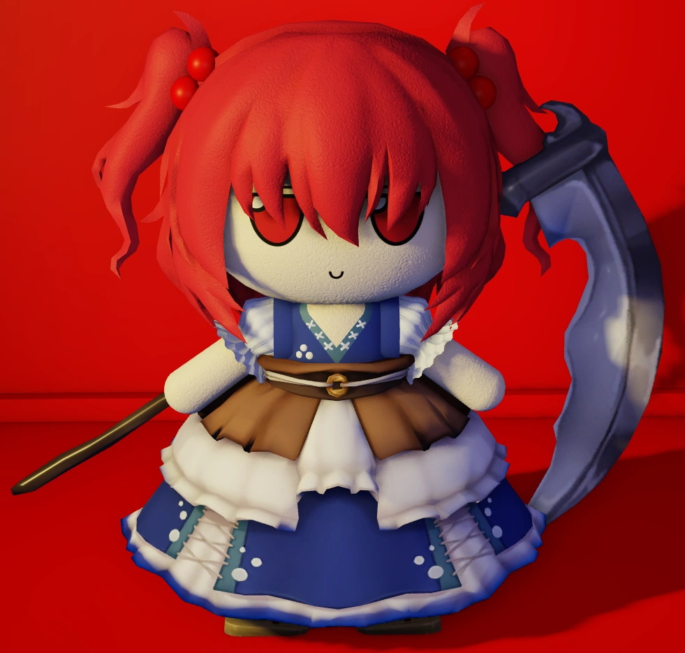 Komachi Onozuka (Touhou Project) | Become Fumo: Fumo City Wiki | Fandom