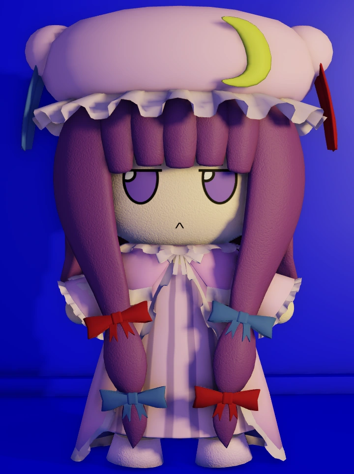 Patchouli Knowledge (Touhou Project) | Become Fumo: Fumo City Wiki | Fandom