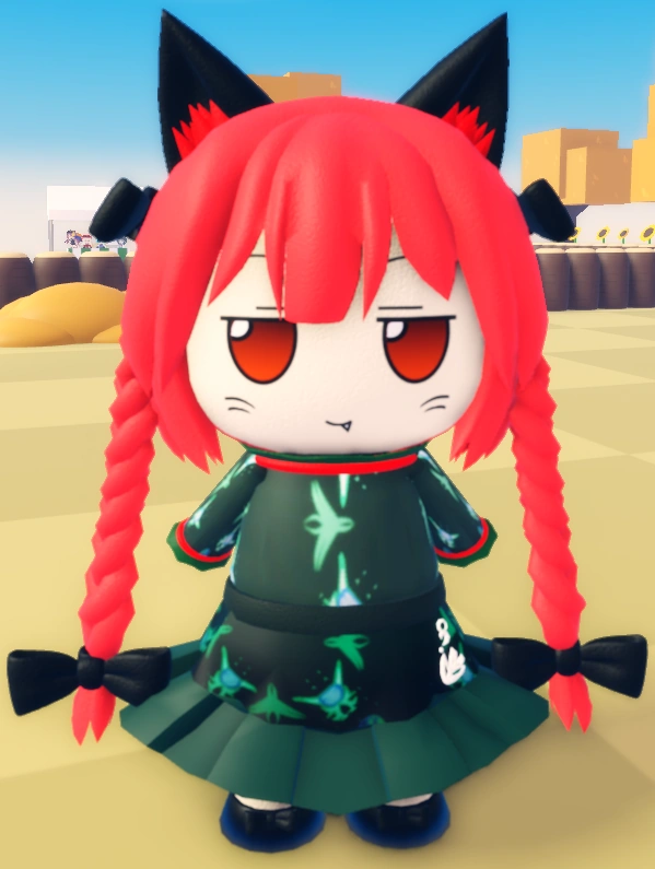 Rin Kaenbyou (Touhou) | Fumo Land: Live! Wiki | Fandom