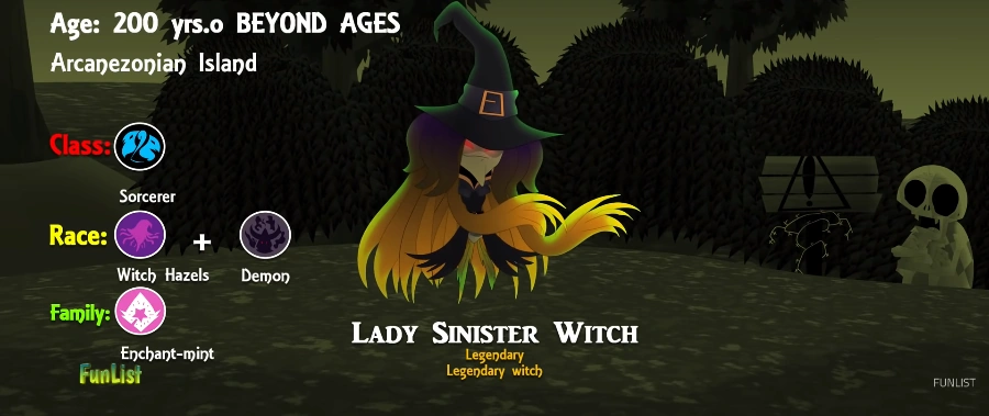 Lady Sinister Witch | Fun list pvz Wiki | Fandom