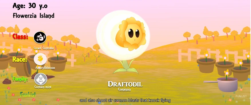 Draftodil | Fun list pvz Wiki | Fandom
